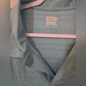 32 Degrees | Shirts | Mens 32 Degrees Cool Blue Polo Xxl | Poshmark